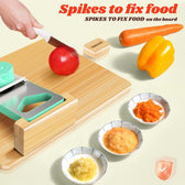 Adaptive One-Handed Cutting Board - Single Handed Board with Anti-slip ...