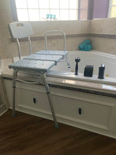 Extra Tall Tub Transfer Bench | For Deep Tubs